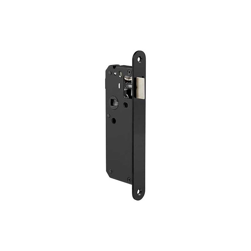 Zwarte smaldeur loopslot 174 mm